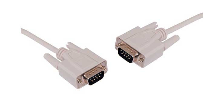 DE9 MALE TO DE9 MALE 1.8M P1771A – OHM Electronics