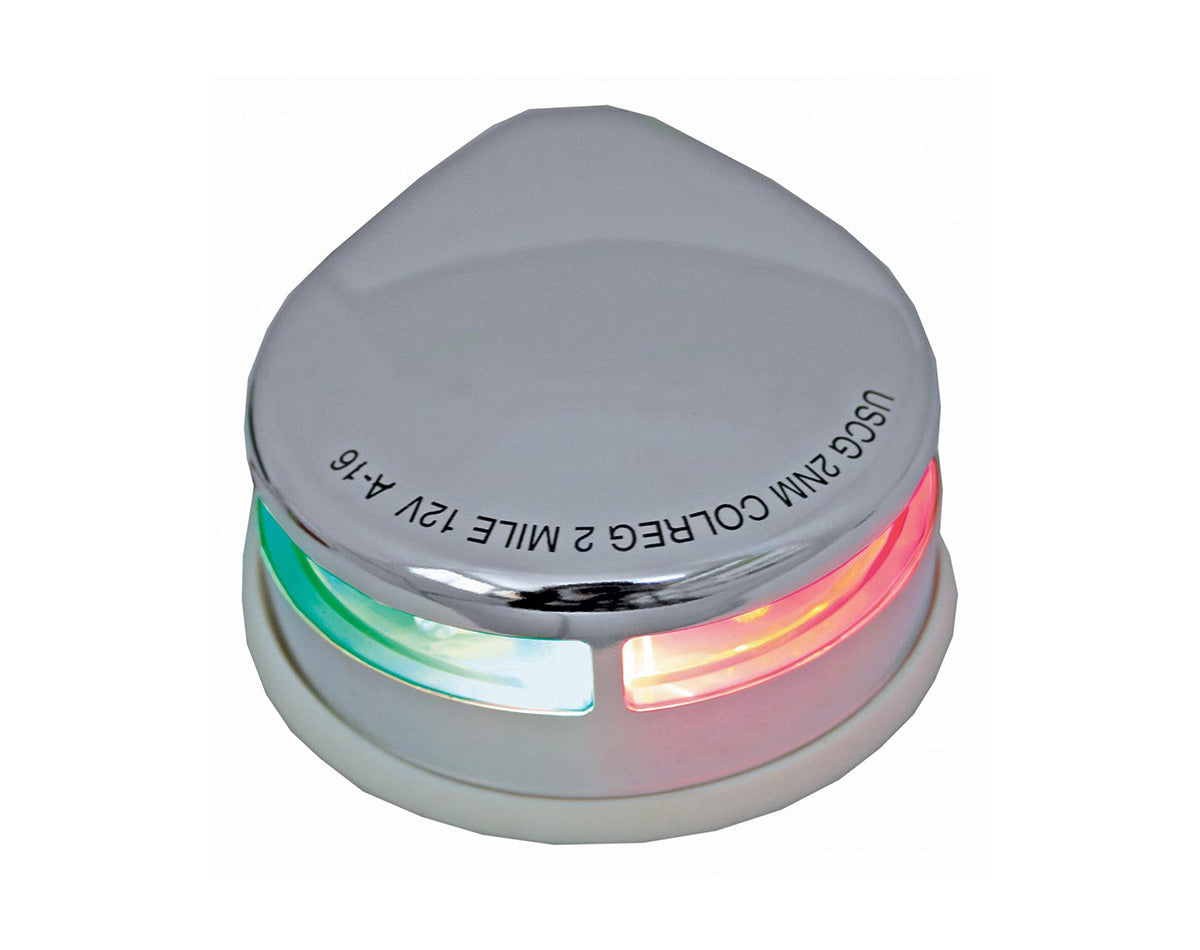 NAV LIGHT LED HORIZONTAL MOUNT BICOLOUR STAINLESS STEEL RWB4512 – OHM ...