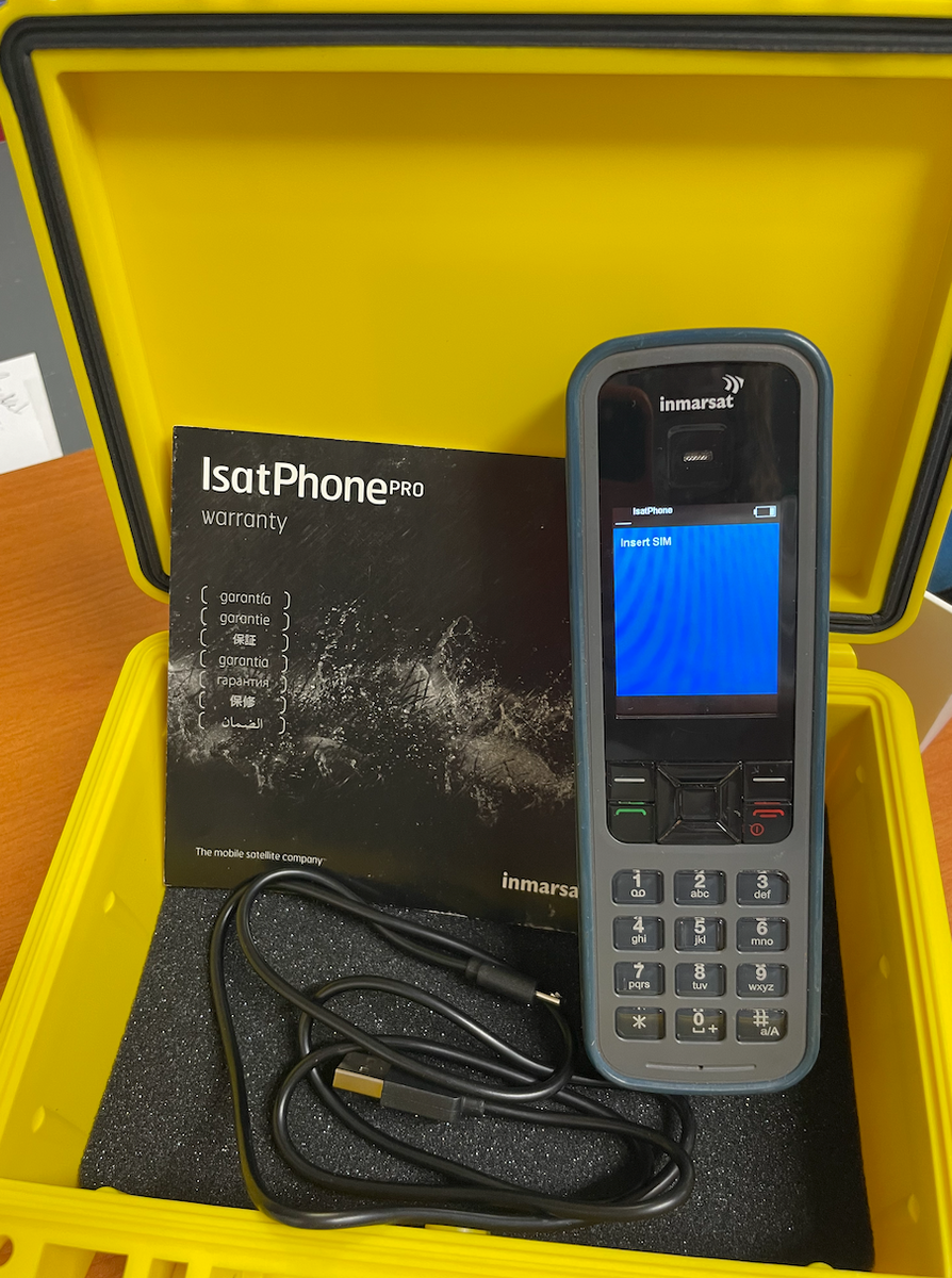 SATELLITE PHONE INMARSAT ISATPHONE PRO – OHM Electronics